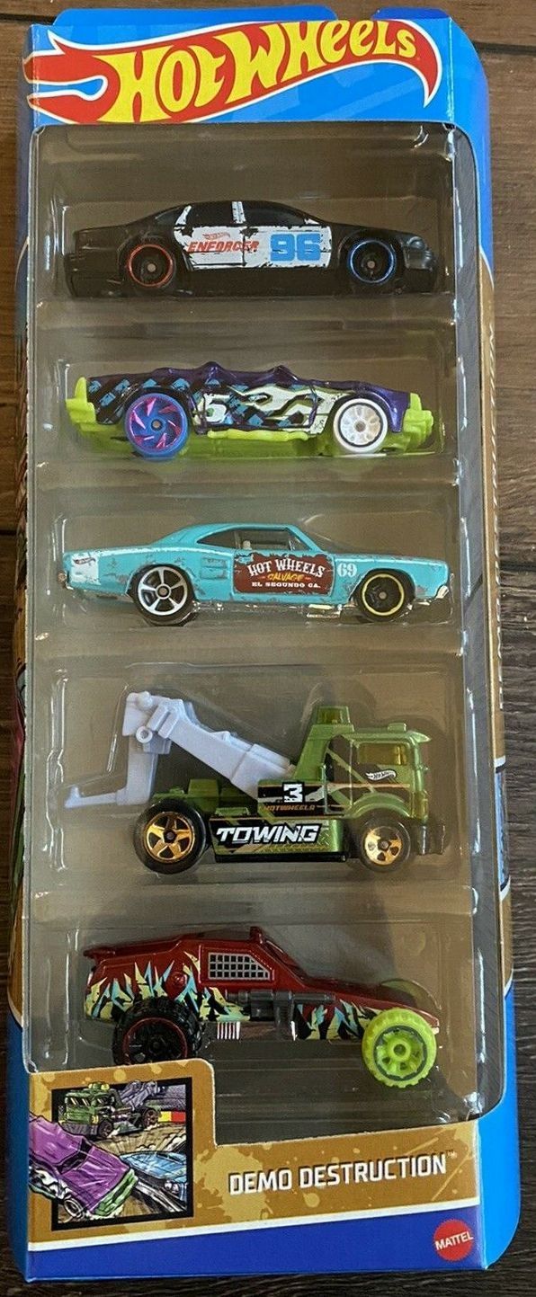 Demo Destruction - Hot Wheels 5-Pack