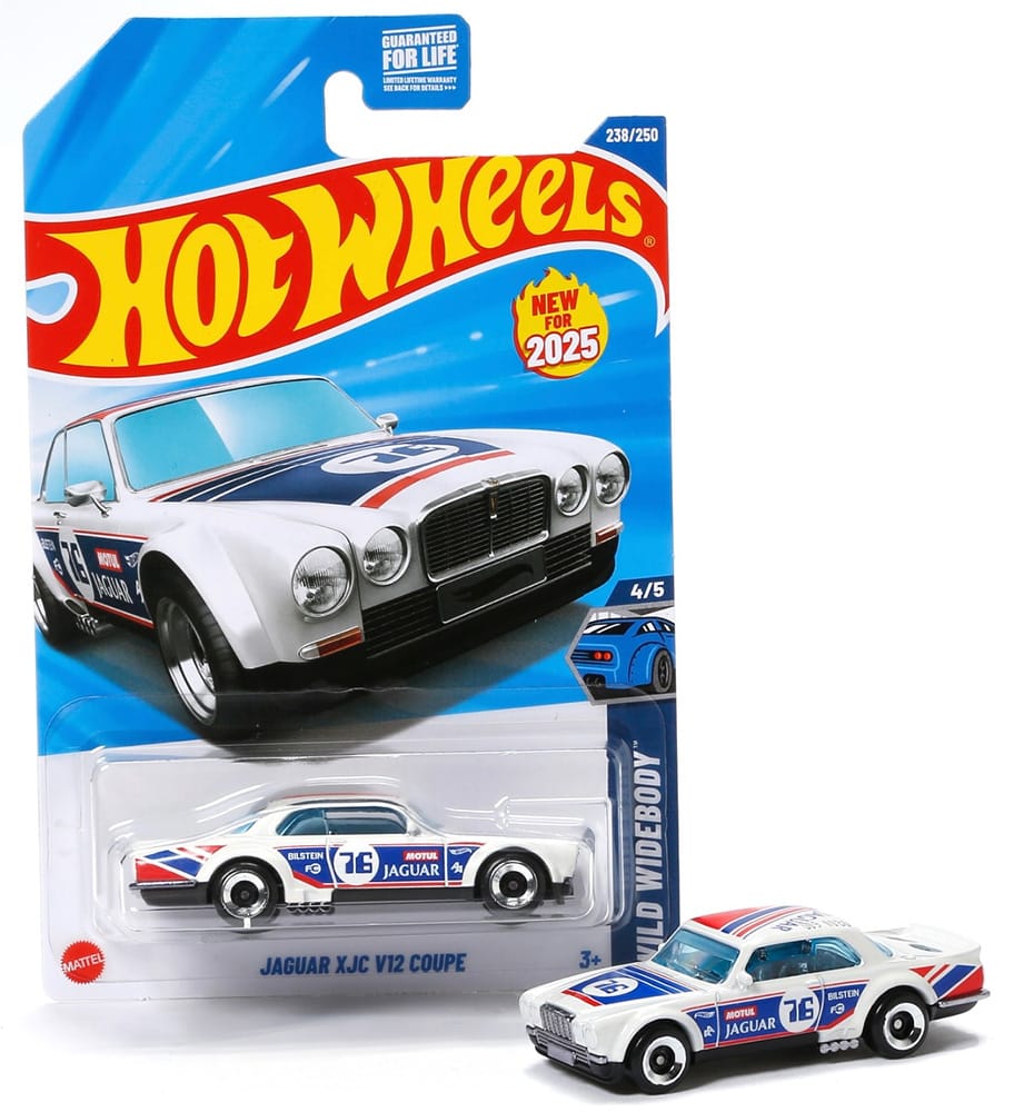 Jaguar XJC V12 Coupe & More 2025 Hot Wheels Mainlines