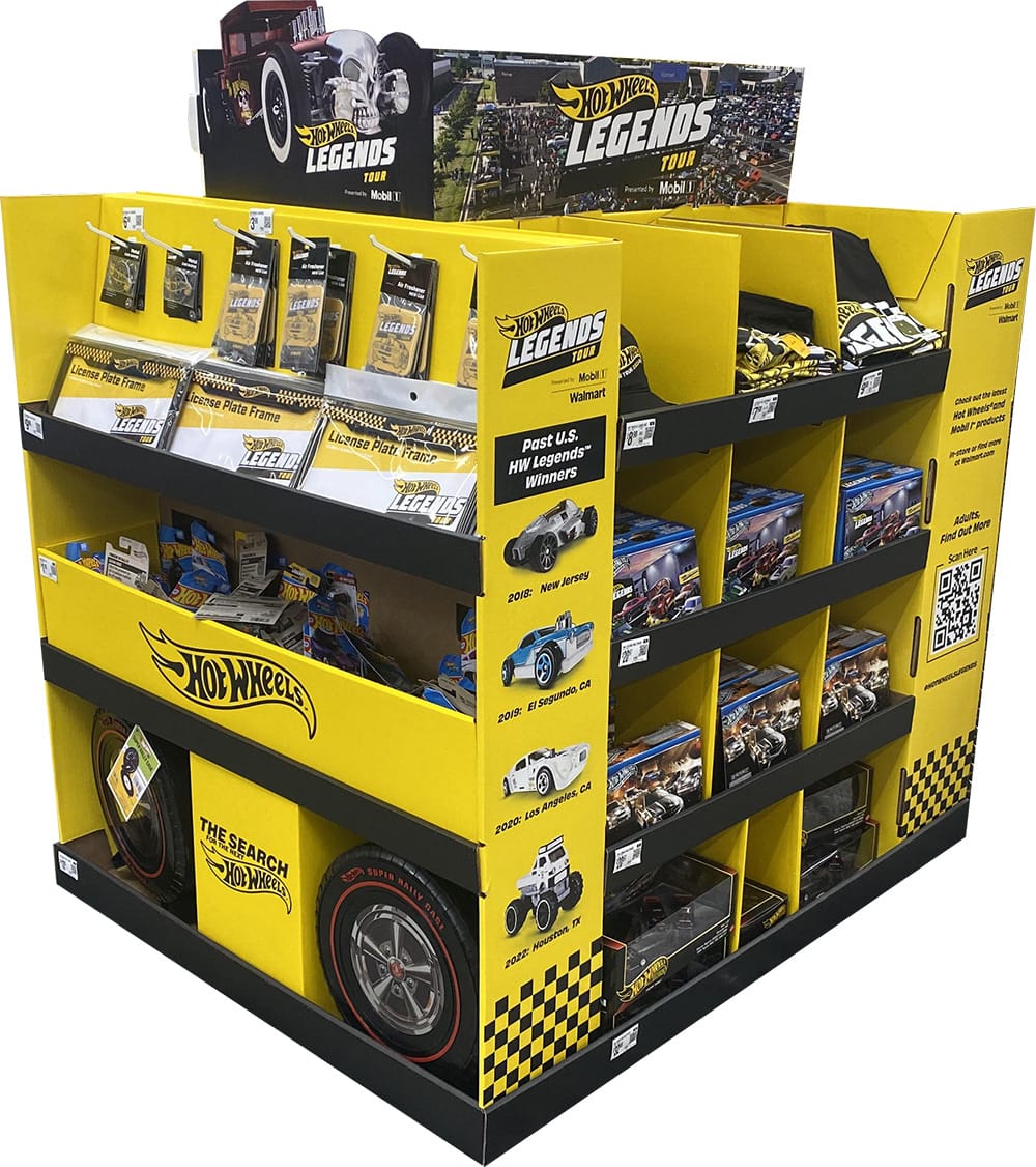 Hot Wheels 2025 Legends Tour Displays