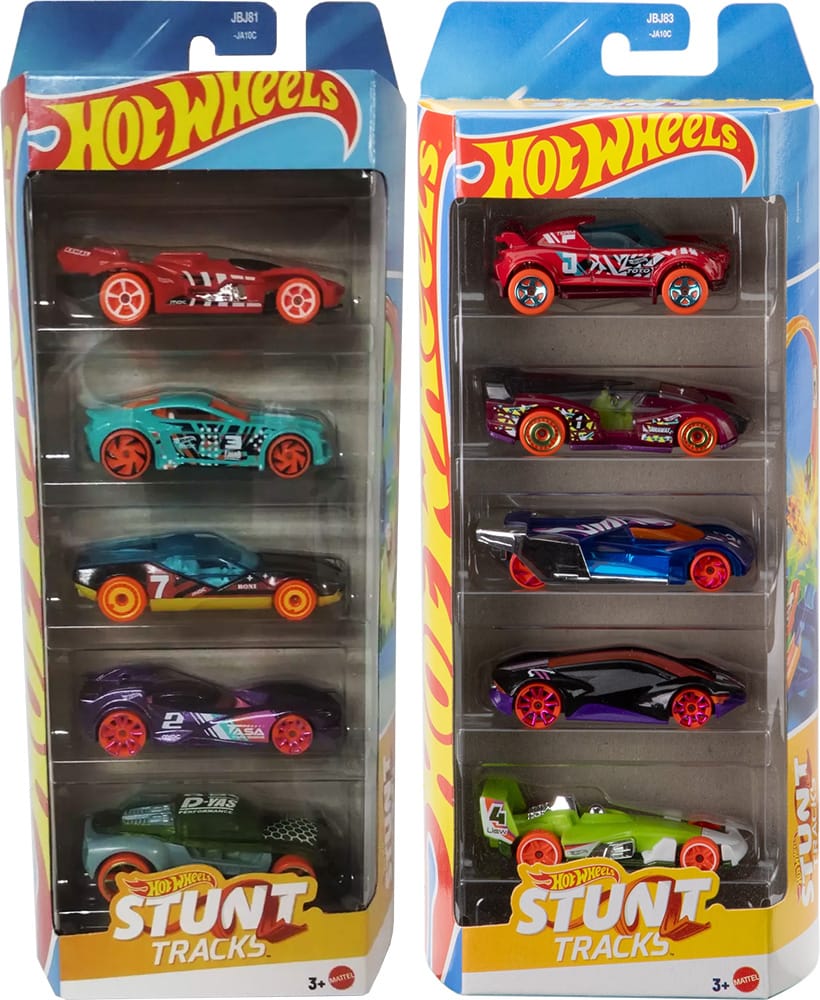 Hot Wheels 2025 Stunt Tracks 5-Pack (x2)