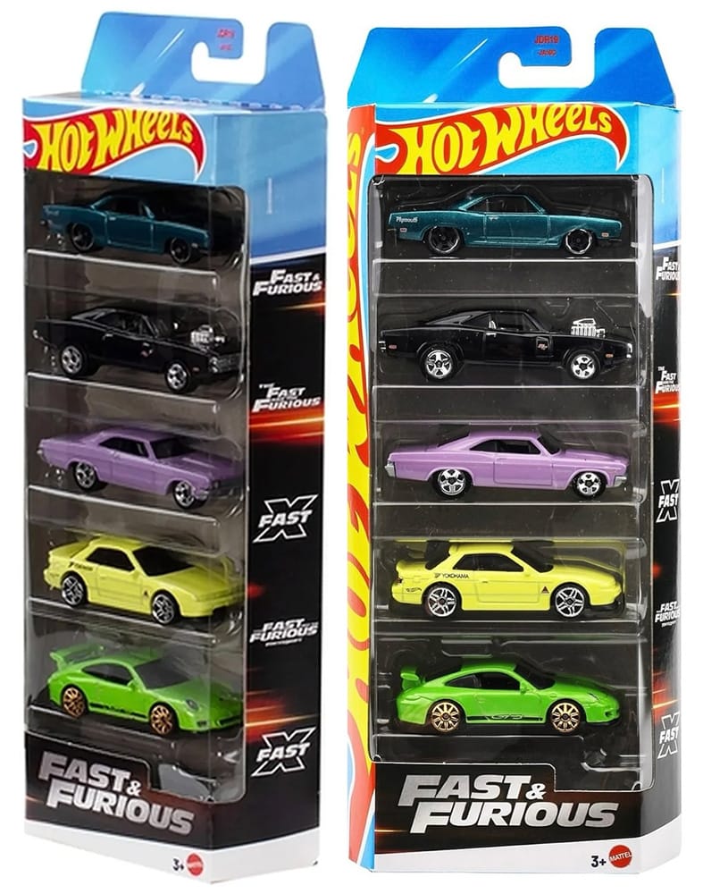 X-Raycers & HW City - 2025 Hot Wheels 5-Packs