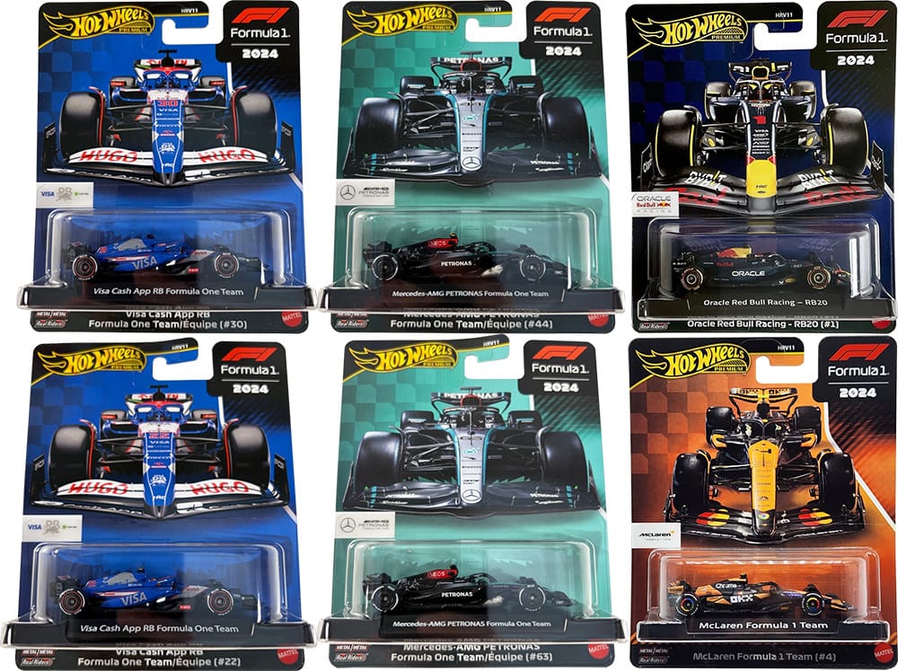 Hot Wheels Formula 1 - Mainlines, Sets & More